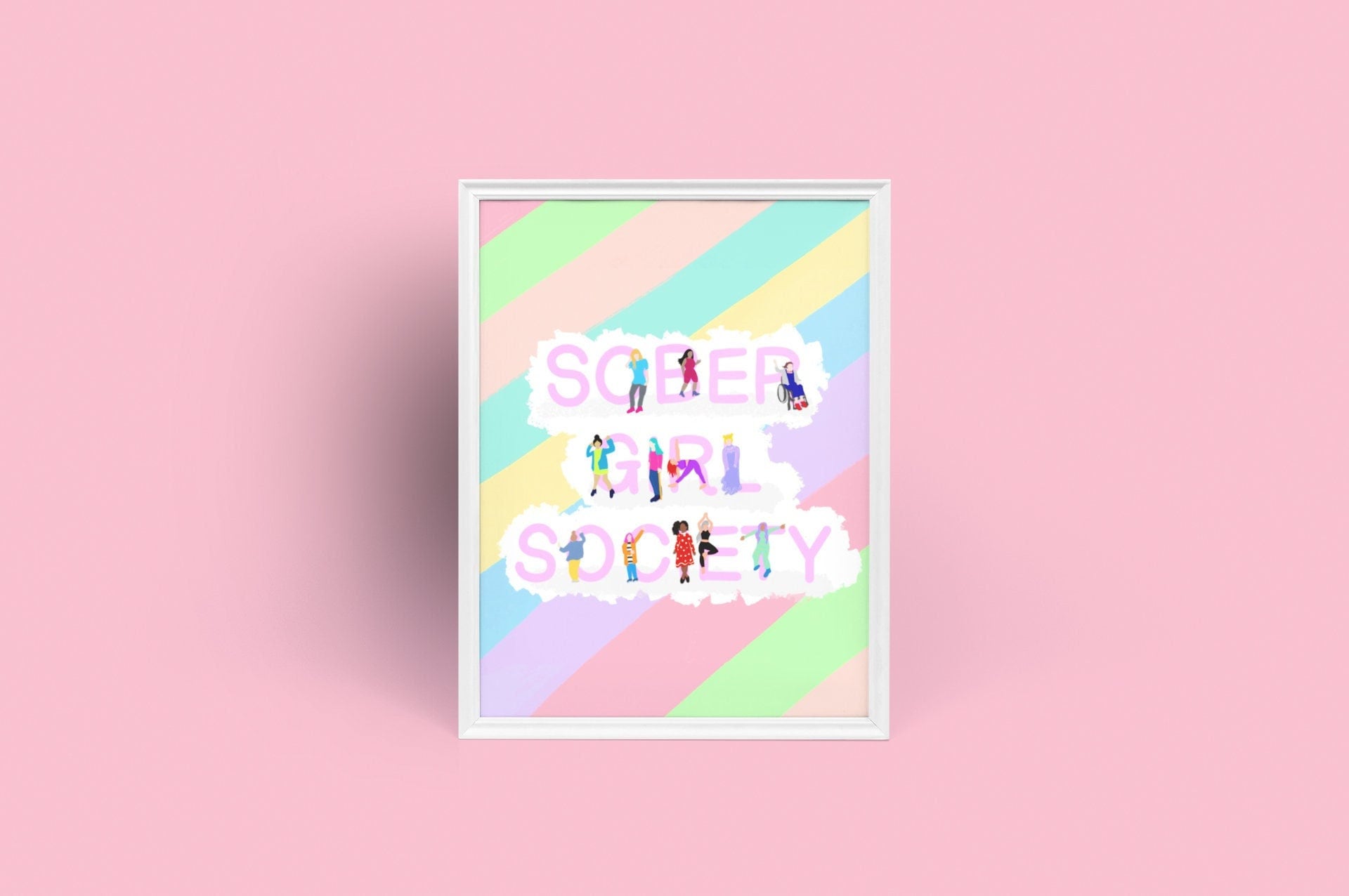 Anyone Can Be Sober Print [Digital Download] – Sober Girl Society